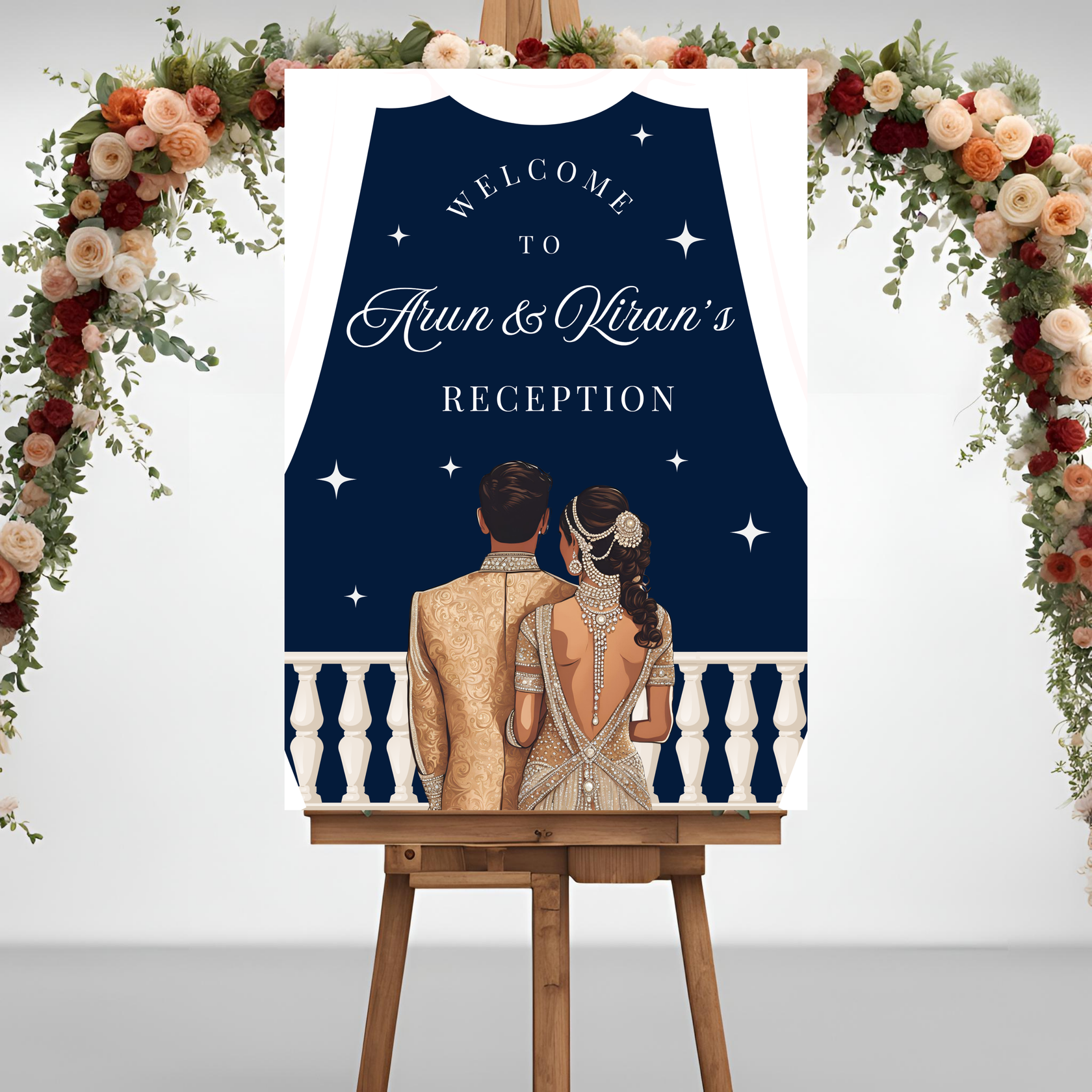Reception Entrance Board – Bansal Designs