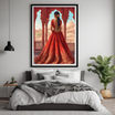 Pakistani Princess - Digital Printable Wall Art – Bansal Designs