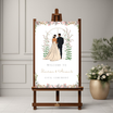 Civil Wedding Minimalist Entrance Board Digital Download - Online Temp ...