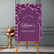 Purple Entrance Board Digital Download - Online Template – Bansal Designs