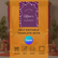 Purple Entrance Board Digital Download - Online Template – Bansal Designs